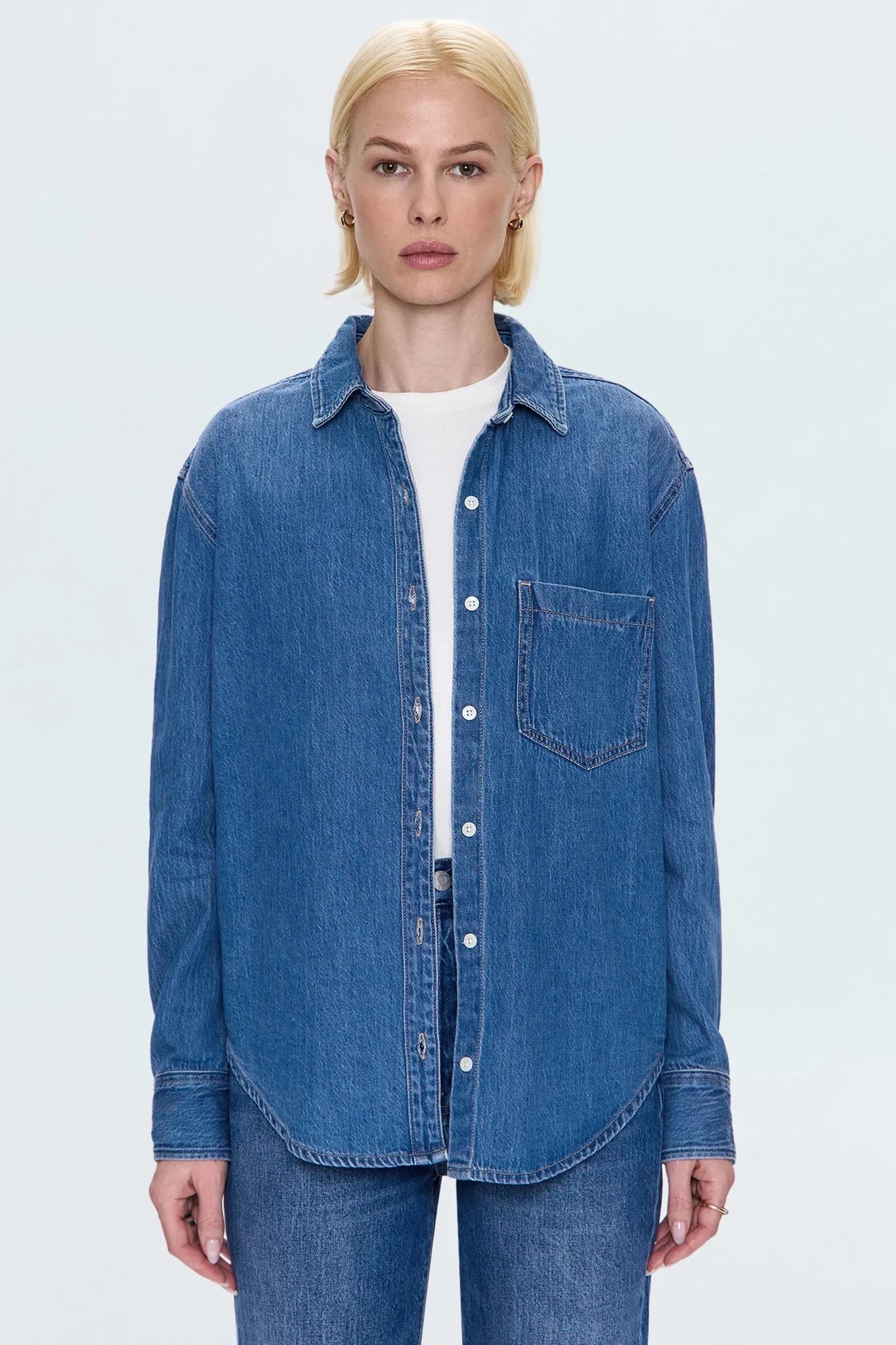 Jaime Essential Denim Shirt – Shop Common Thread